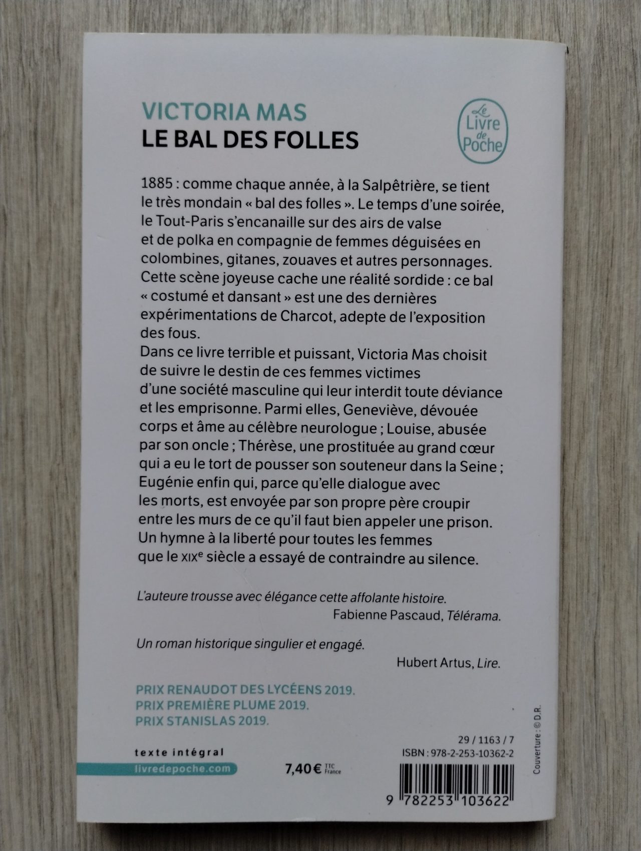 Chronique Littéraire | Le bal des folles, Victoria Mas